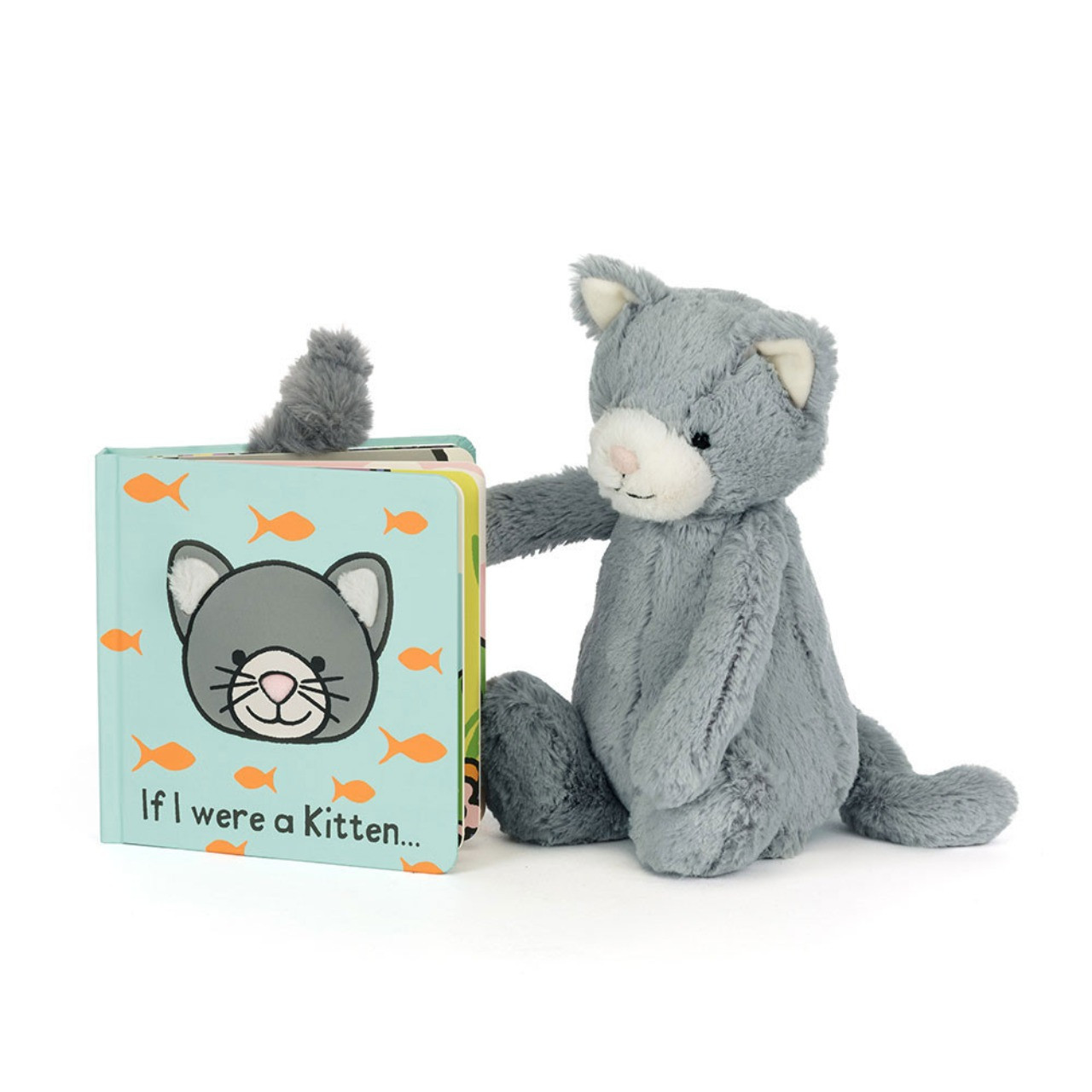 If I Were A Kitten Board Book And Bashful Kitten Original - My Jellycat ...