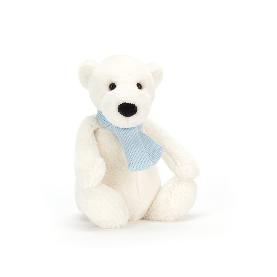 Bashful Winter Polar Bear - My Jellycat Collection