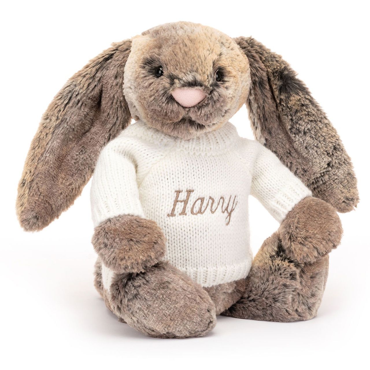 Bashful Cottontail Bunny With Personalised Jumper - My Jellycat Collection