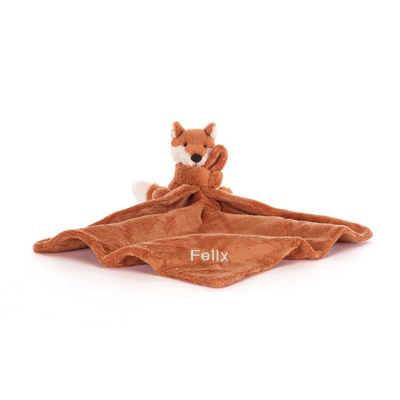 Personalized Bashful Fox Cub Soother - My Jellycat Collection