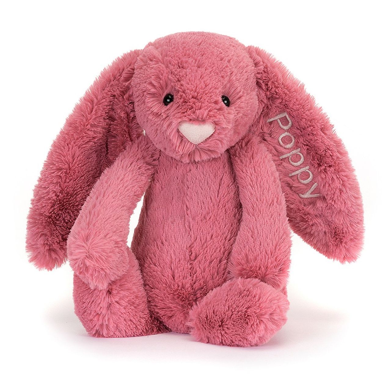 Personalised Bashful Cerise Bunny Medium - My Jellycat Collection