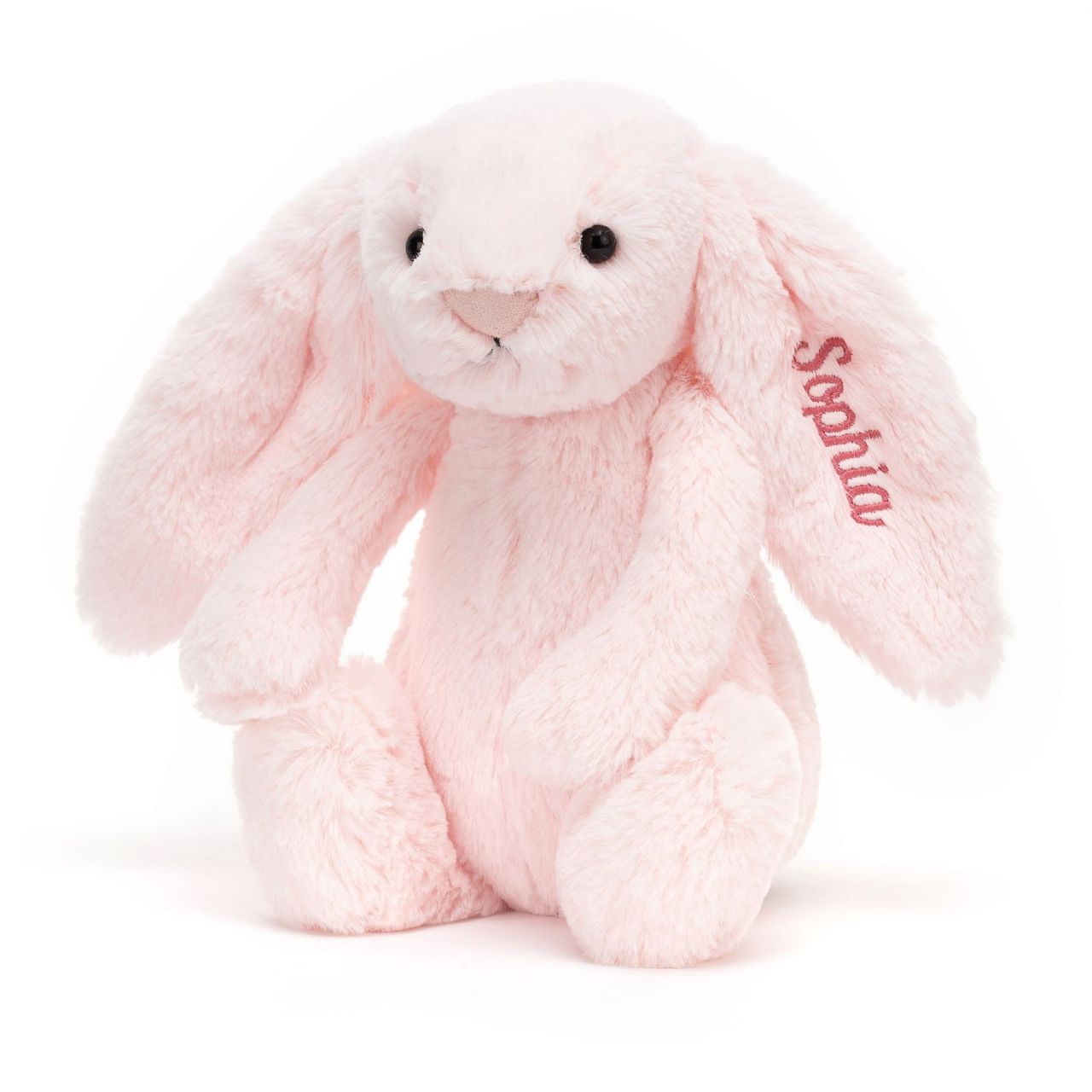 Personalised Bashful Pink Bunny Medium - My Jellycat Collection