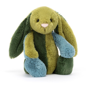 Bashful Patchwork Basil Bunny - My Jellycat Collection