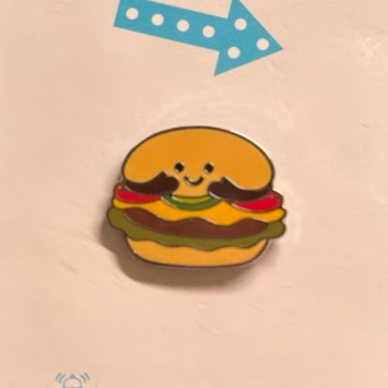 Burger Pin - My Jellycat Collection