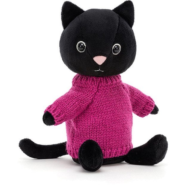 Knitten Fuschia Kitten - My Jellycat Collection