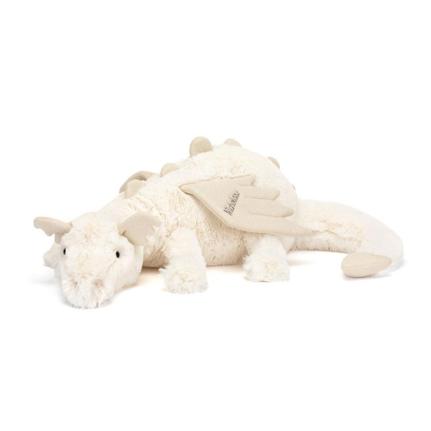 Personalised Snow Dragon Huge - My Jellycat Collection