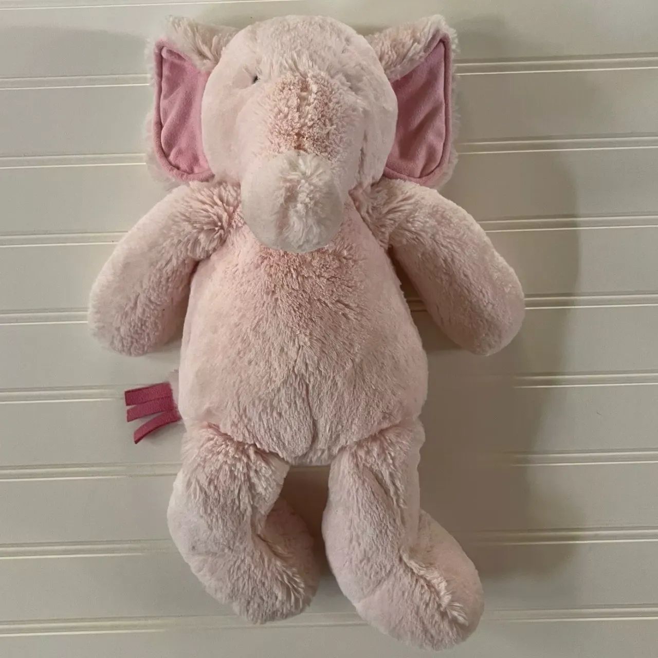 Baby Piper Pink Elephant - My Jellycat Collection