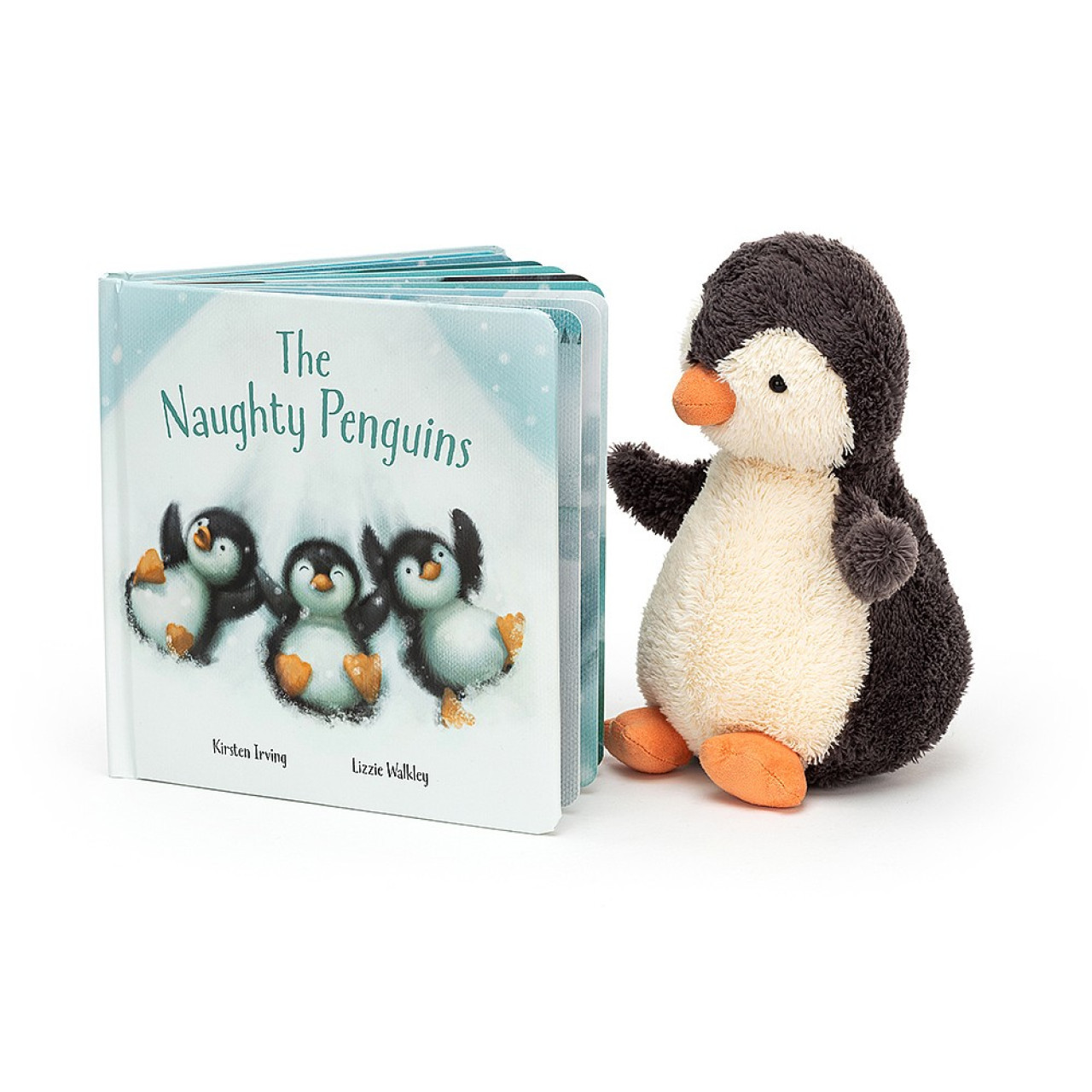The Naughty Penguins Book And Peanut Penguin - My Jellycat Collection